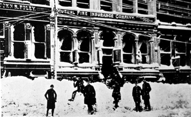 Benchmarks: March 11–13, 1888: The Great Blizzard of 1888 Paralyzes New ...