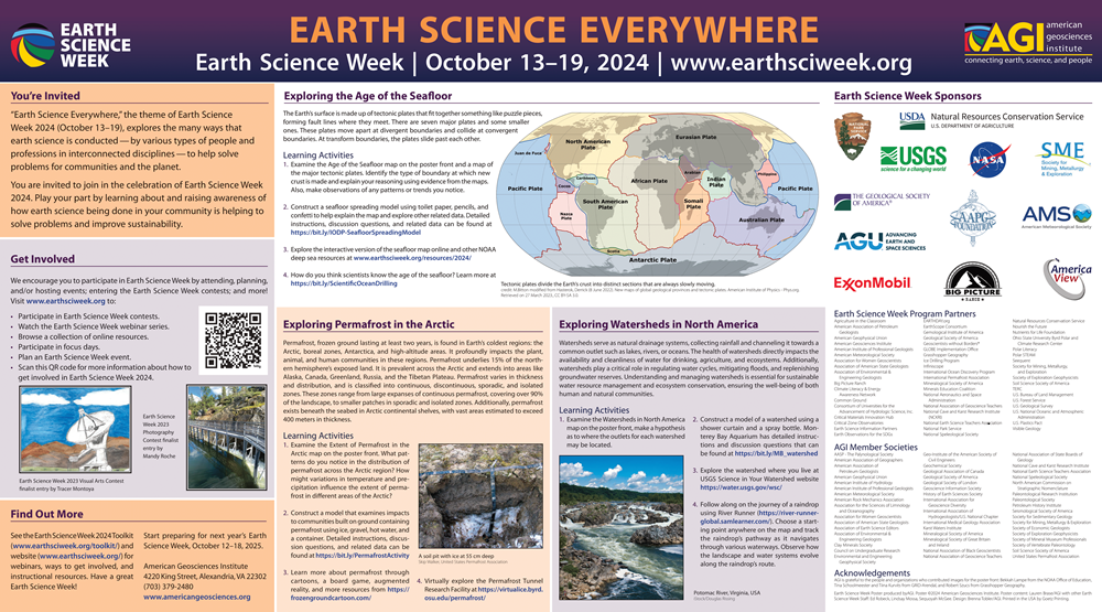 2024 Earth Science Week Resources